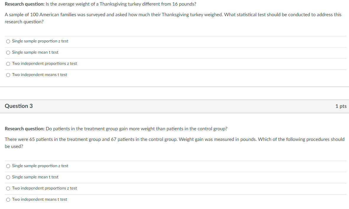 Solved Research question: Is the average weight of a | Chegg.com