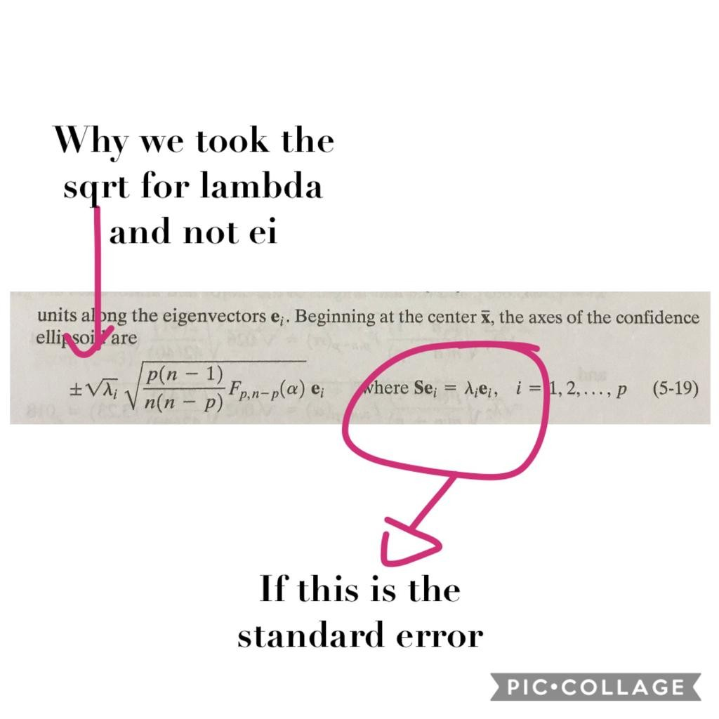 Solved Why we took the sqrt for lambda and not ei units | Chegg.com