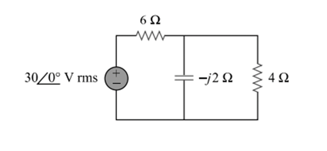 Solved Calculate the total average active power drawn from | Chegg.com