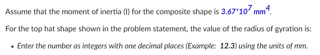 Solved For parts (a) - (d), use the top hat shape shown in | Chegg.com