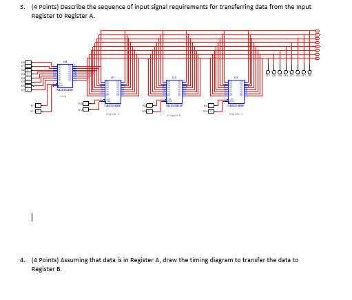 Solved 3. (4 Points) Describe the sequence of input signal | Chegg.com