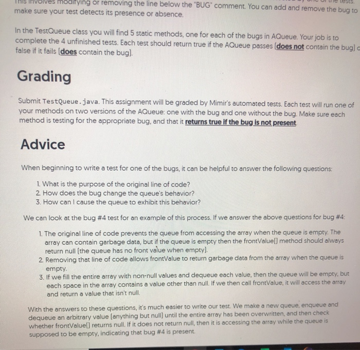 Solved Description Testing is very important in large | Chegg.com
