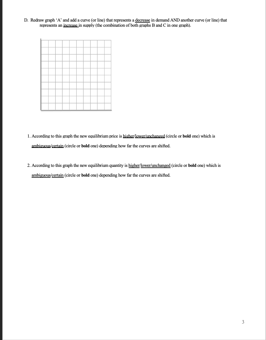 Solved WCTC Micro-Economics Module 3 Written Assignment: | Chegg.com