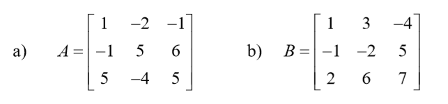 Solved Let A and B be 3x3 matrices with det( A) = 3 and | Chegg.com