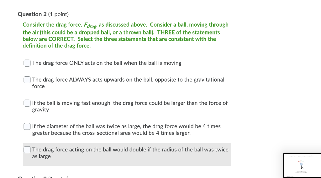 Solved Here's a free body diagram showing these forces | Chegg.com