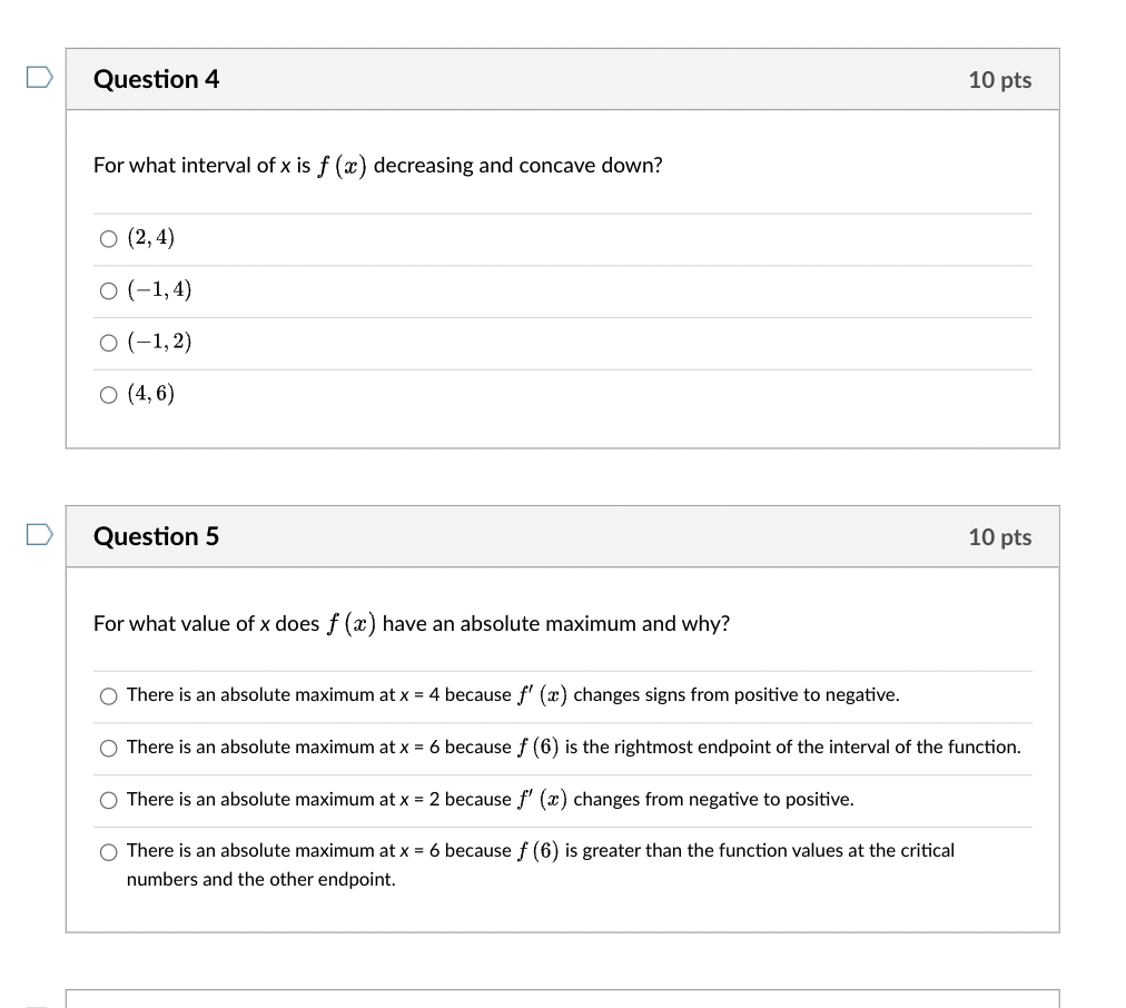Use the following table to answer questions 1-5. Let | Chegg.com