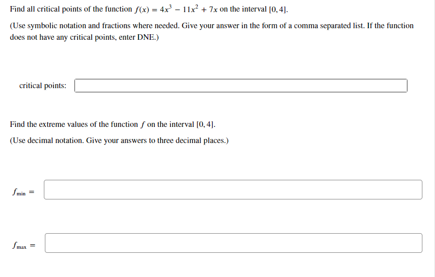 Solved Find all critical points of the function | Chegg.com