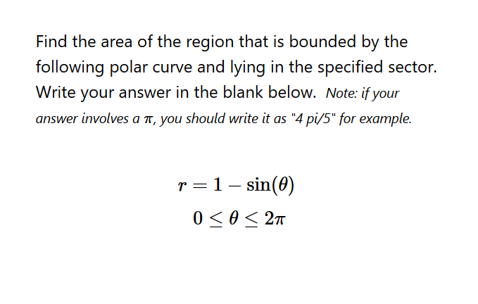 Solved Find the area of the region that is bounded by the | Chegg.com