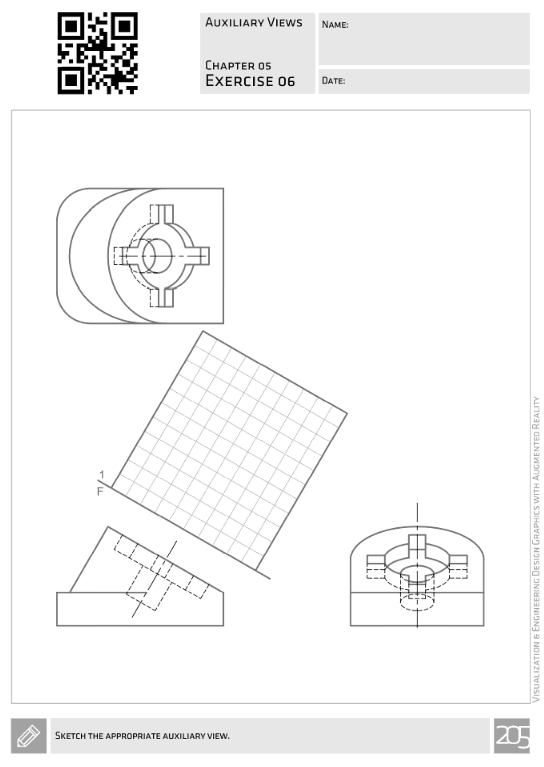 Solved AUXILIARY VIEWS NAME: 03 CHAPTER OS EXERCISE 06 DATE | Chegg.com