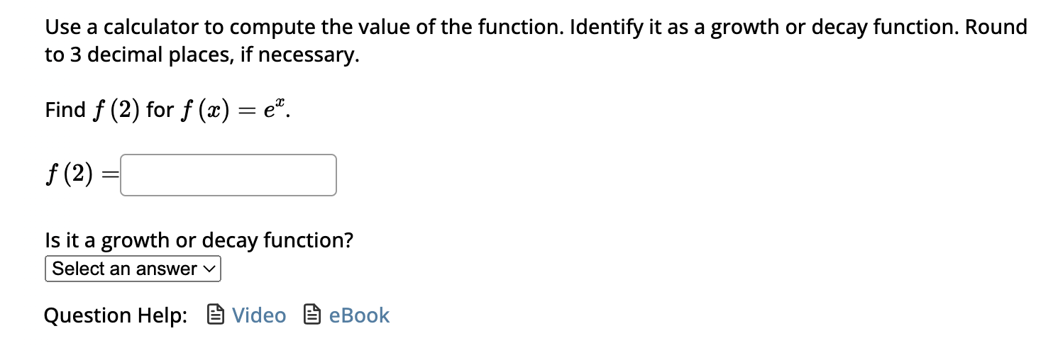 Solved Use a calculator to compute the value of the | Chegg.com