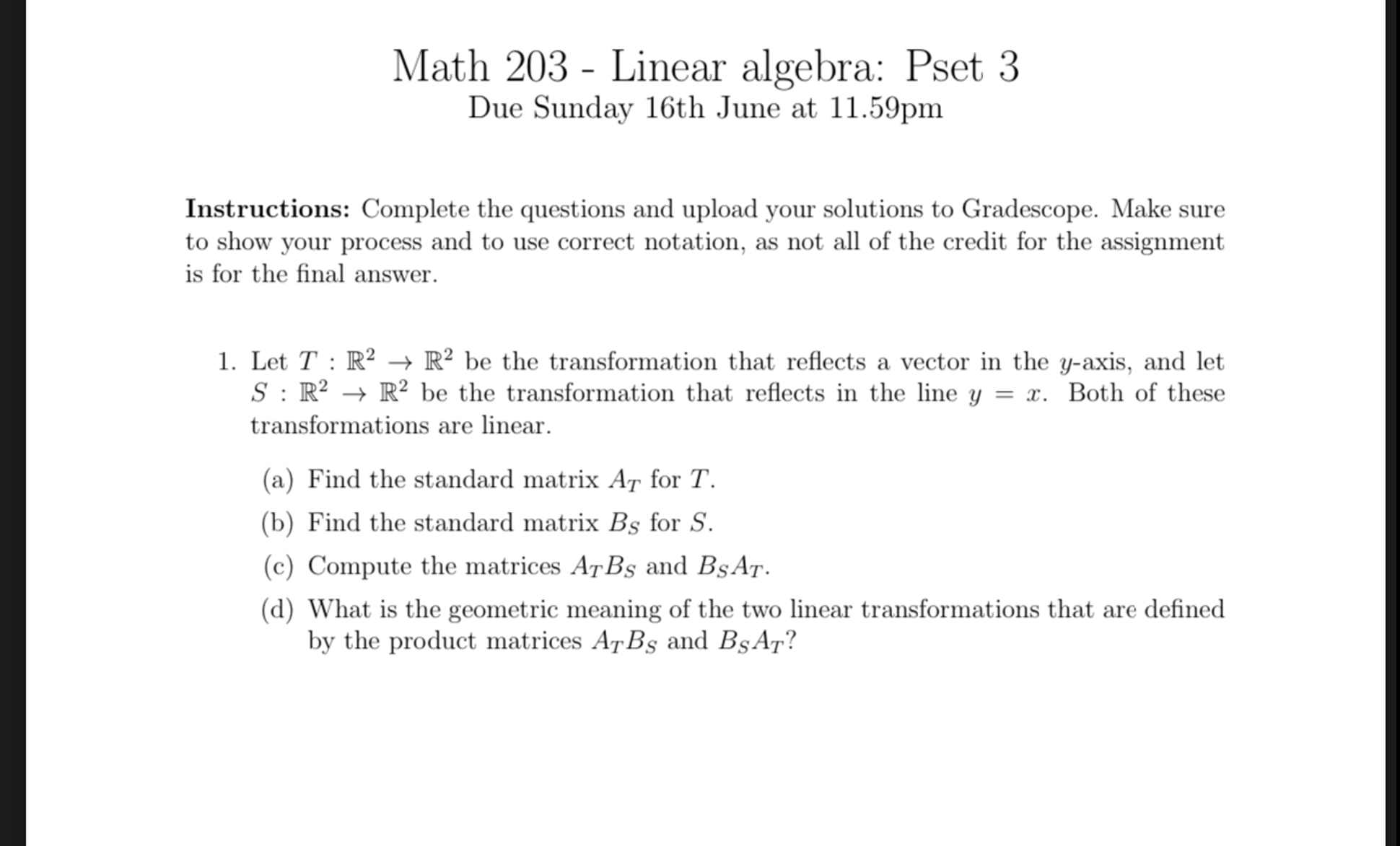 Solved Instructions: Complete the questions and upload your | Chegg.com