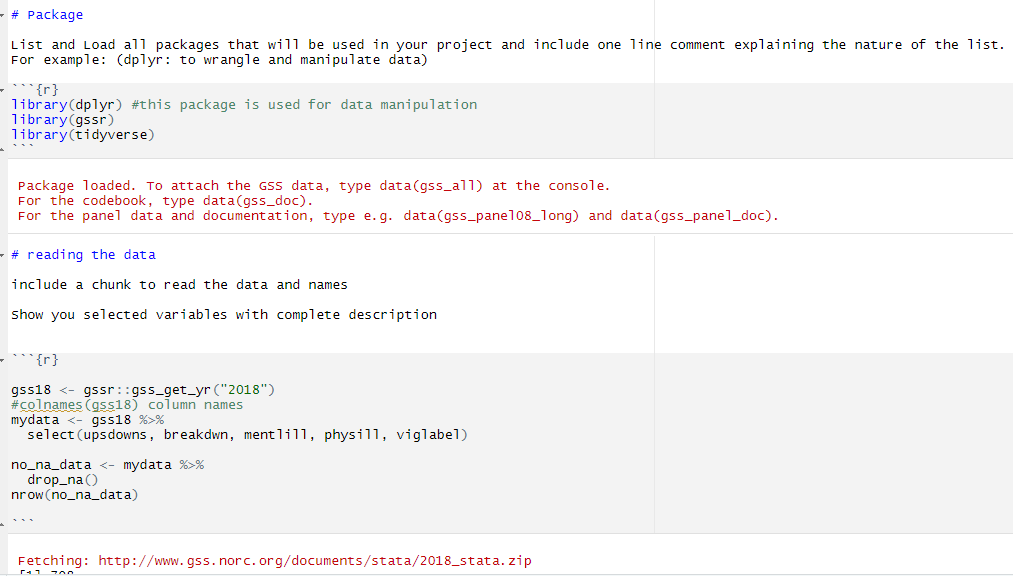 # Package List and Load all packages that will be | Chegg.com