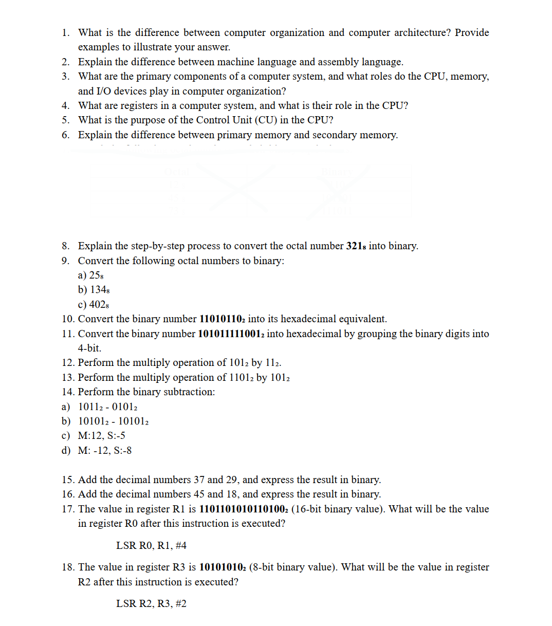 Solved by an EXPERT What is ﻿the difference between computer organization | Chegg.com