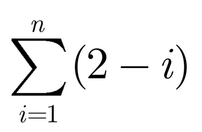 Solved η Σ(2 – 1) 2 1=1 | Chegg.com