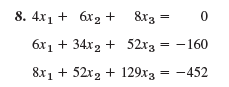 Solved Use Cholesky's Method to show factorization and solve | Chegg.com