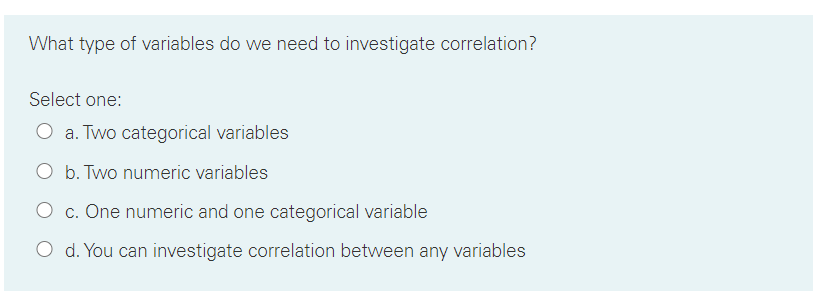 Solved What type of variables do we need to investigate | Chegg.com