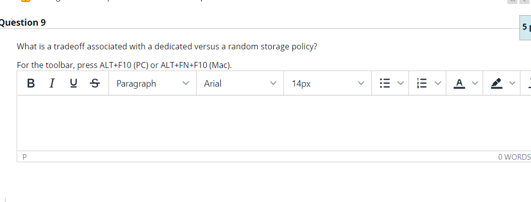 Solved Question 9 5 What is a tradeoff associated with a | Chegg.com