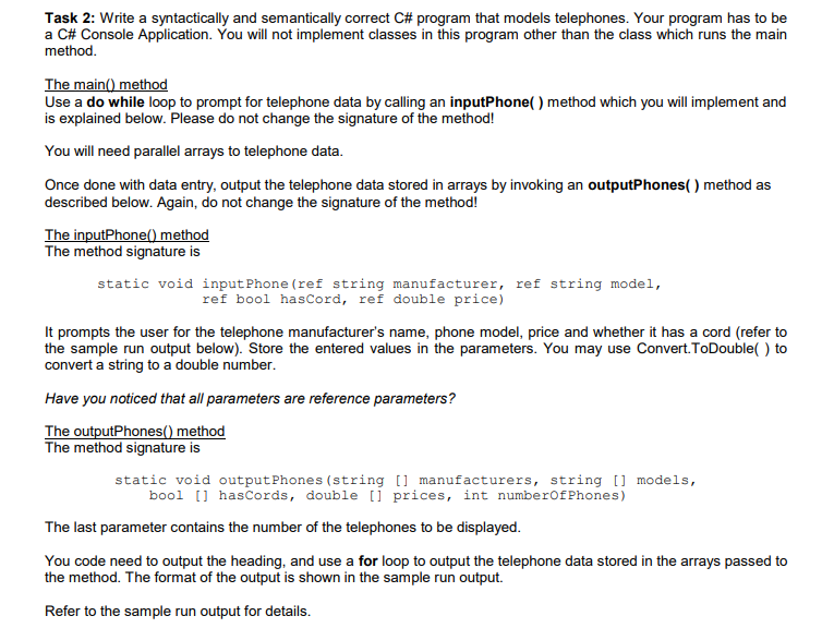 Task 2 Write A Syntactically And Semantically