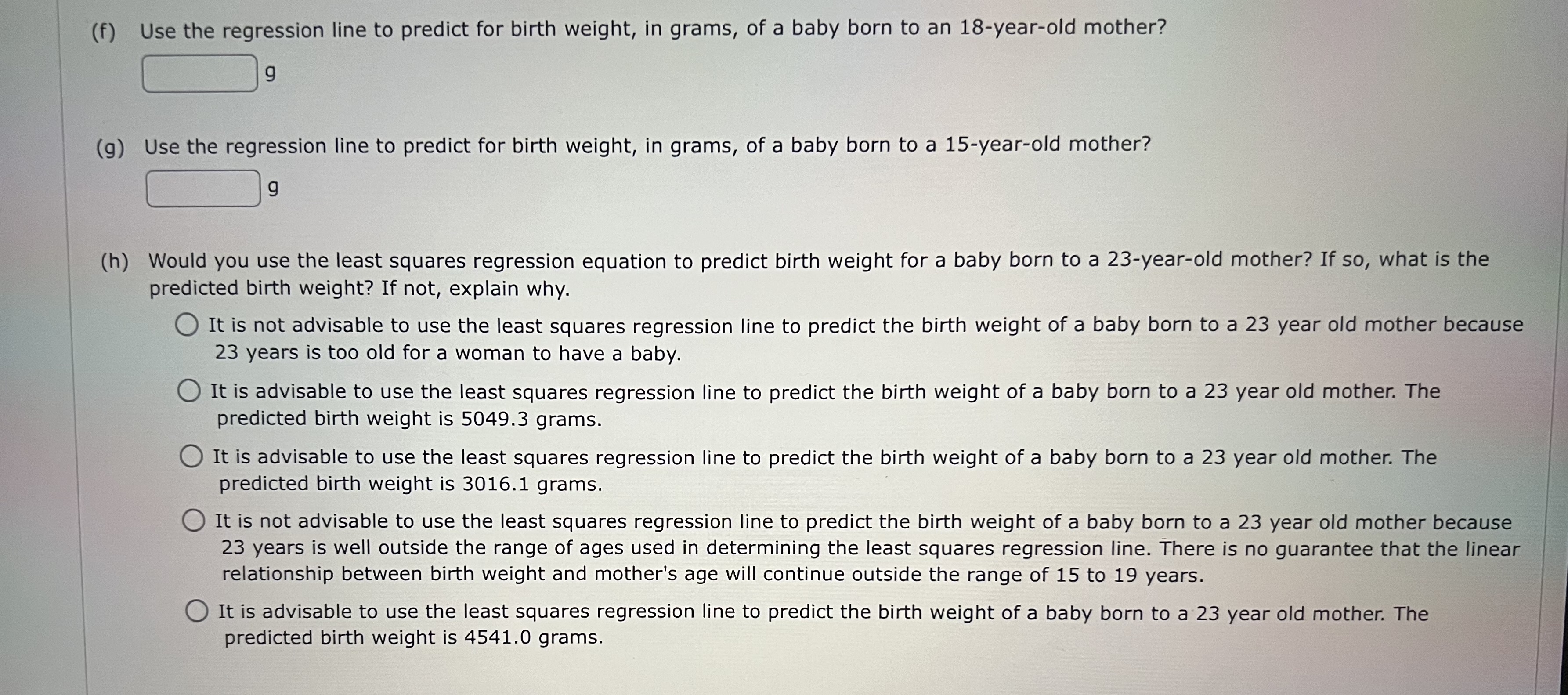 Construct a scatterplot of these data. Would it be | Chegg.com