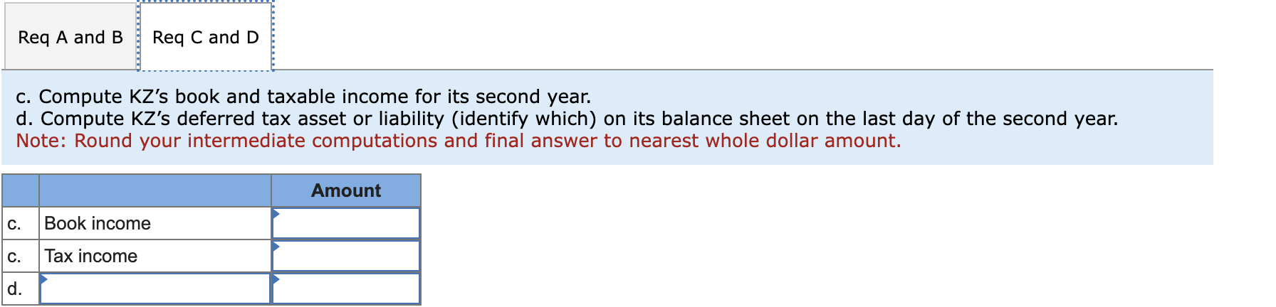 Solved In its first year, Firm KZ recognized $433,500 | Chegg.com