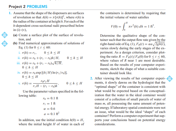 Solved the containers is determined by requiring that the | Chegg.com