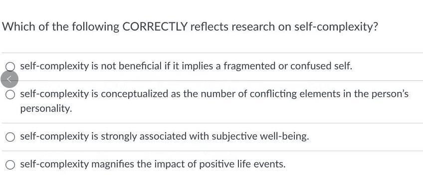 Solved Which of the following CORRECTLY reflects research on | Chegg.com