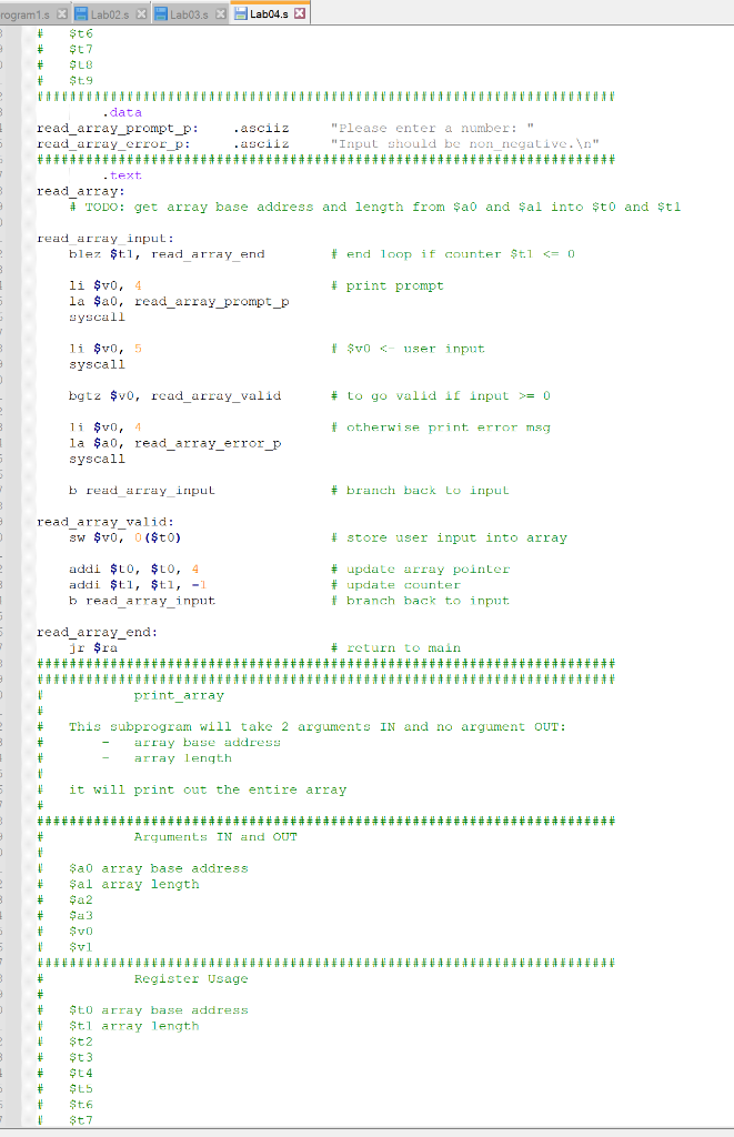 Solved Write subprograms allocate_array, array_contains, and | Chegg.com