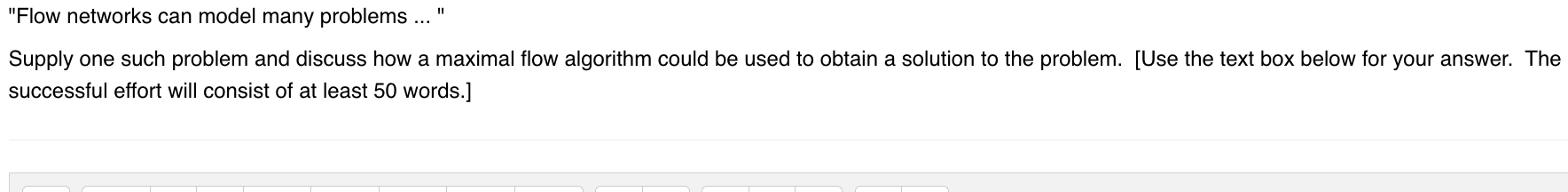 Solved "Flow networks can model many problems ... II Supply | Chegg.com