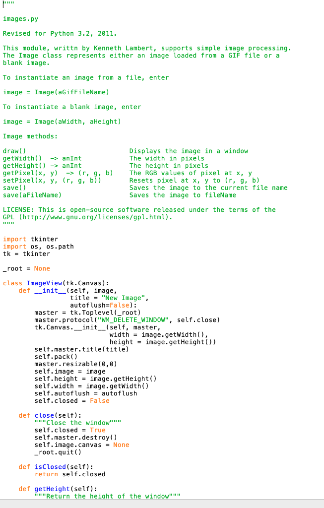 Solved I am given "effect.py," which I must add code to. In | Chegg.com