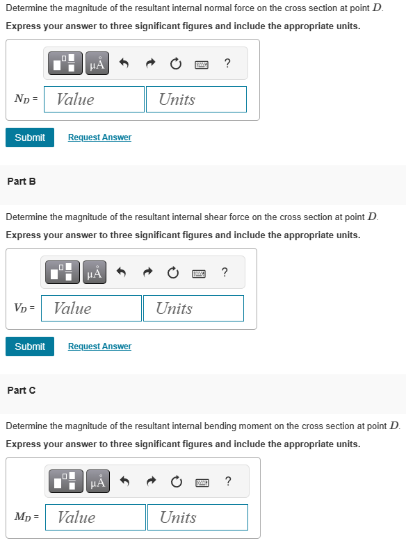Solved Assume point D is just to the left of the 60−kN | Chegg.com Solved Assume point D is just to the left of the 60−kN | Chegg.com