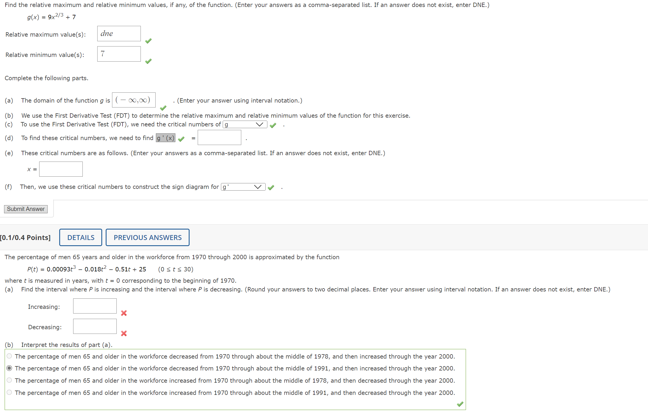 Solved please finish the first question and finding both | Chegg.com
