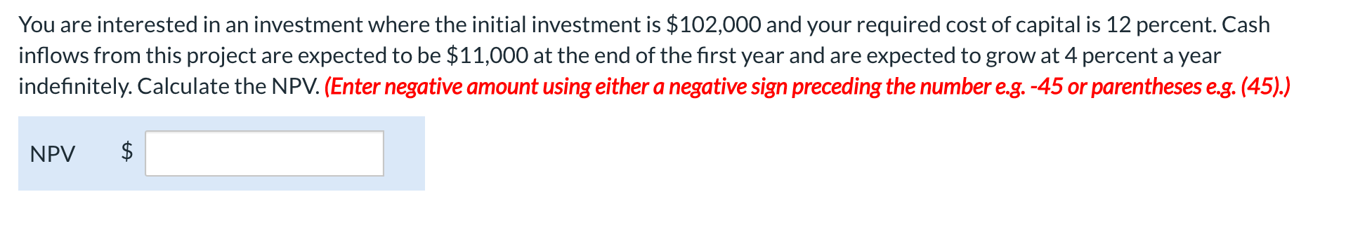 Solved You are interested in an investment where the initial | Chegg.com