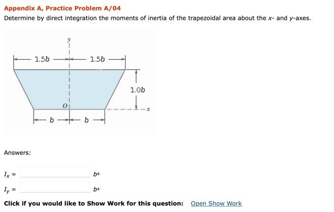 Solved Appendix A, Practice Problem A/04 Determine by direct | Chegg.com