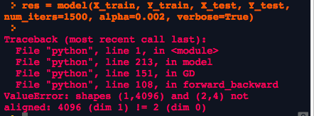 In [ ]: # Task 3 def forward_backward(X, Y, w, b): | Chegg.com