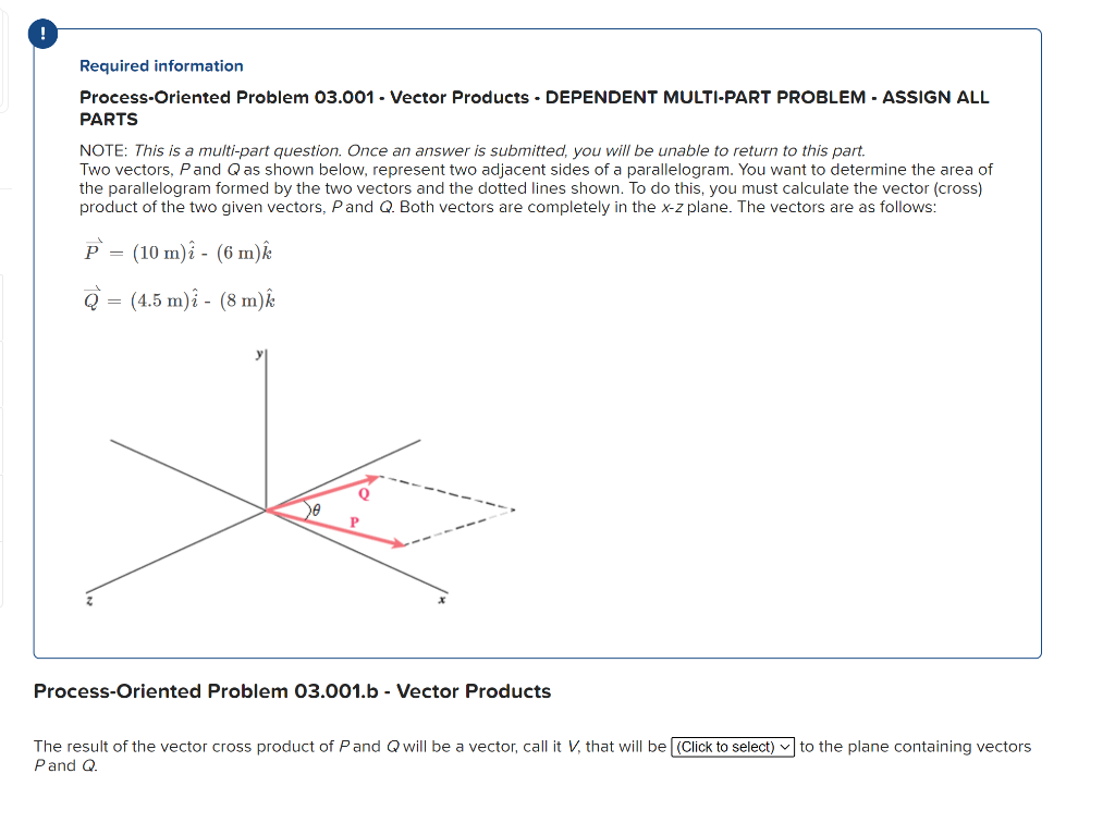 Solved Required information Process-Oriented Problem 03.001 | Chegg.com
