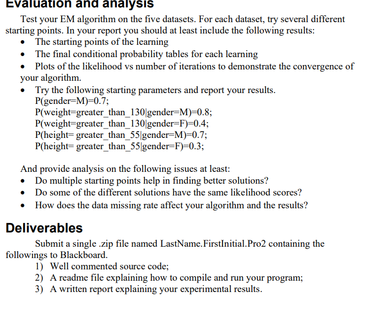 Solved Gender 000100−10000−0100110 Weight | Chegg.com