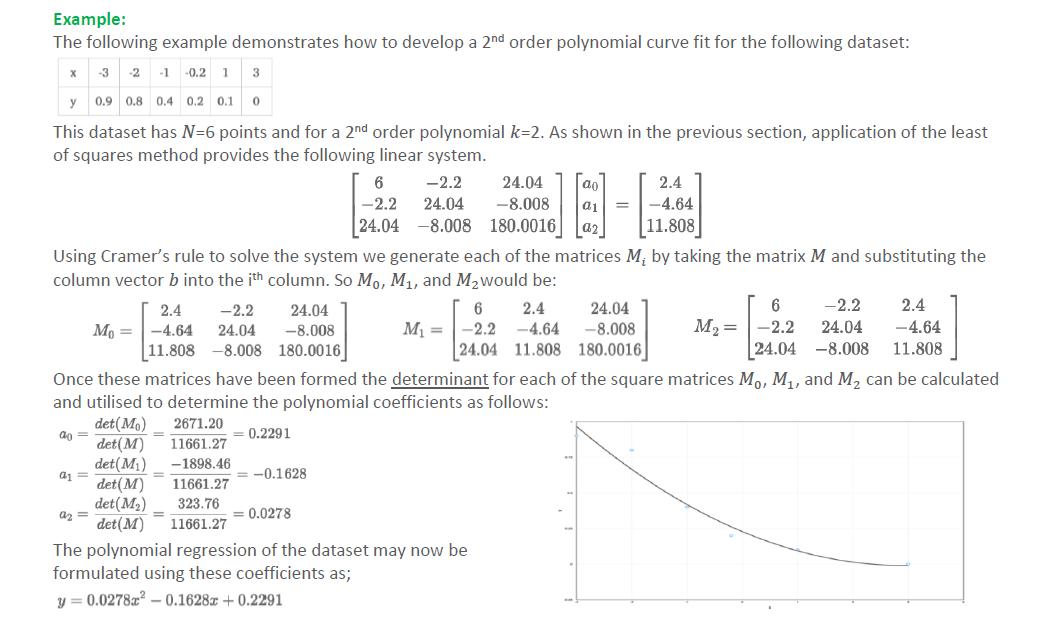 Solved Program Assignment09 fits a 3rd order polynomial to | Chegg.com