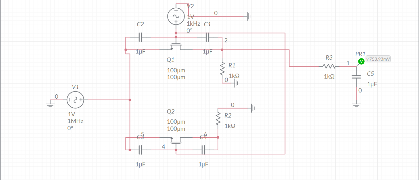 Solved I need to make mixer to convert RF signal to 200 | Chegg.com