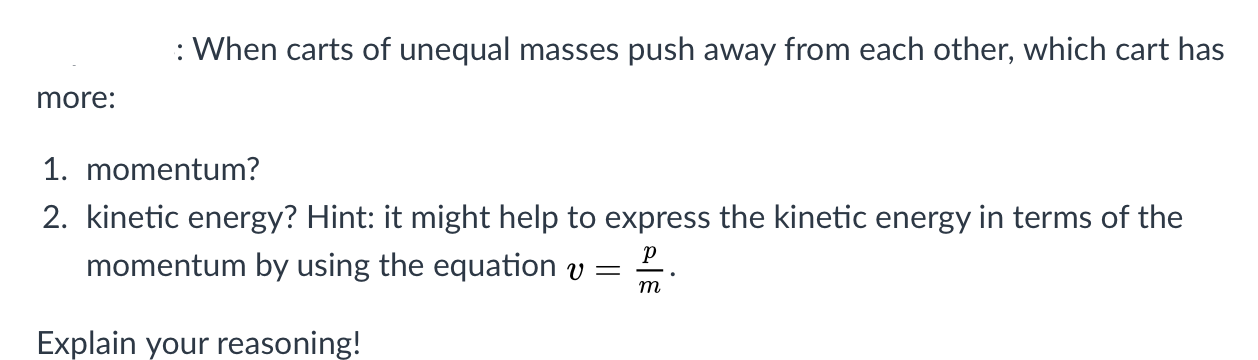 Solved Two identical masses moving with the same speed | Chegg.com