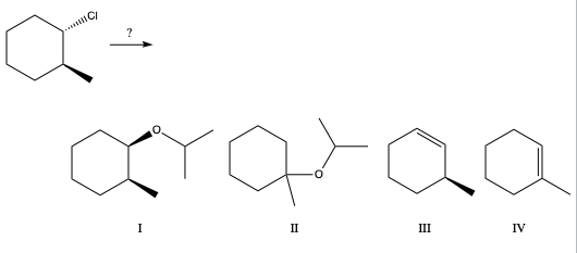 Solved If the reaction is run in i-PrOH with NaOiPr as the | Chegg.com