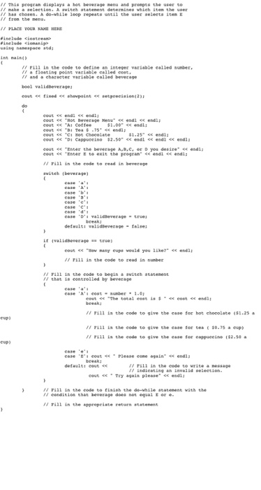 Solved answer the 3 exercises and write the program in c++ | Chegg.com