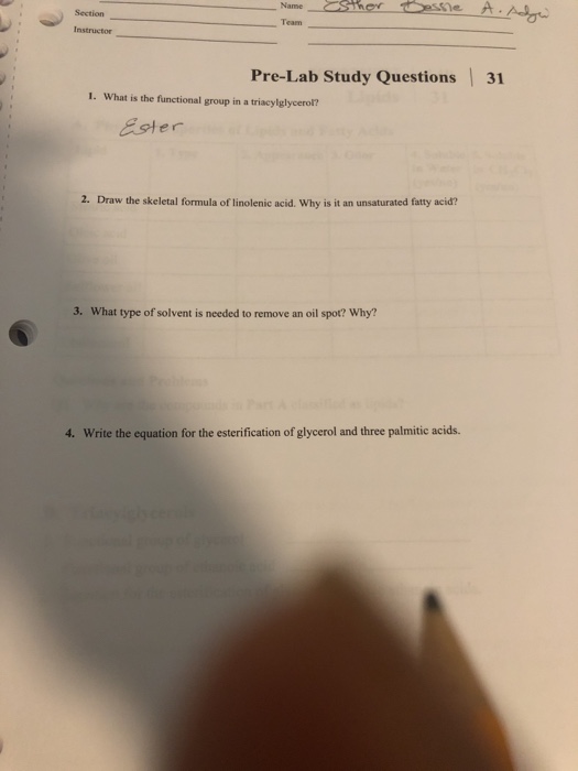 Solved 4. A student performed this experiment and collected | Chegg.com