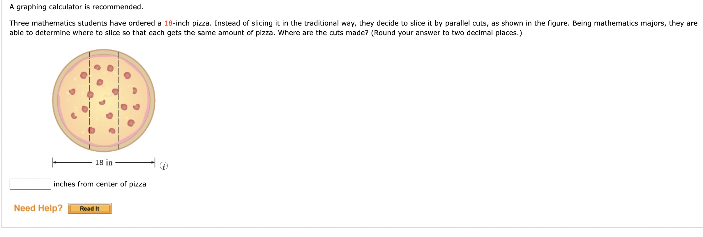 Solved A graphing calculator is recommended. Three | Chegg.com