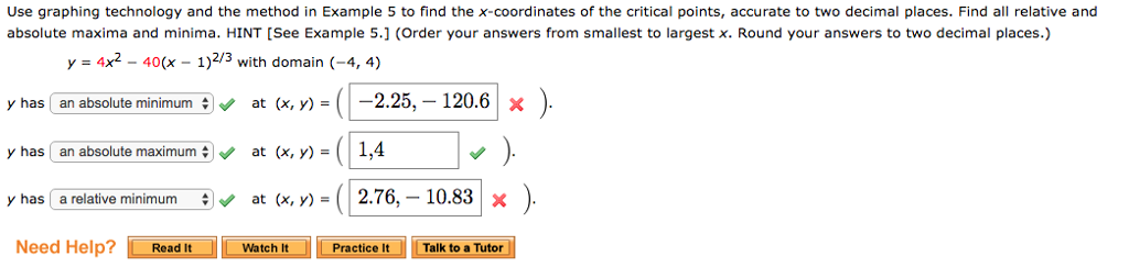 Solved Use graphing technology and the method in Example 5 | Chegg.com