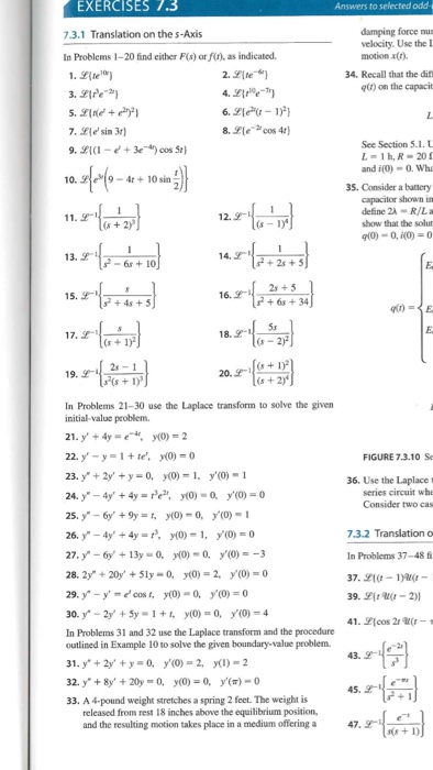 Solved Differential equation homework only Q# 6, 9, 16, 18, | Chegg.com