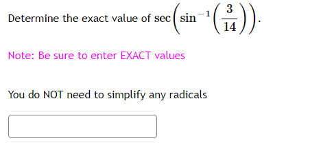 Solved Find the exact value of the expression: 17 COS 19 1 = | Chegg.com
