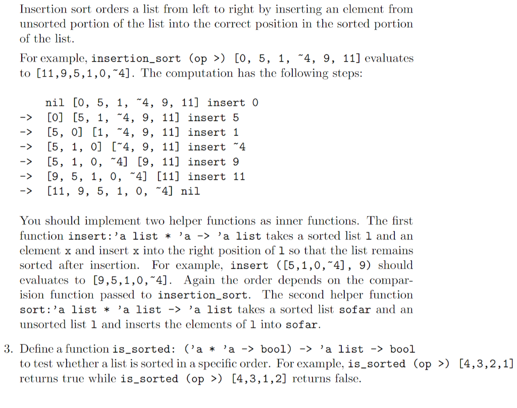 For the following questions, please use let | Chegg.com