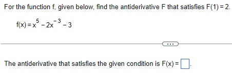 Solved For the function f, given below, find the | Chegg.com