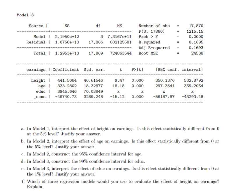 Solved 1. Consider the following tables that report | Chegg.com