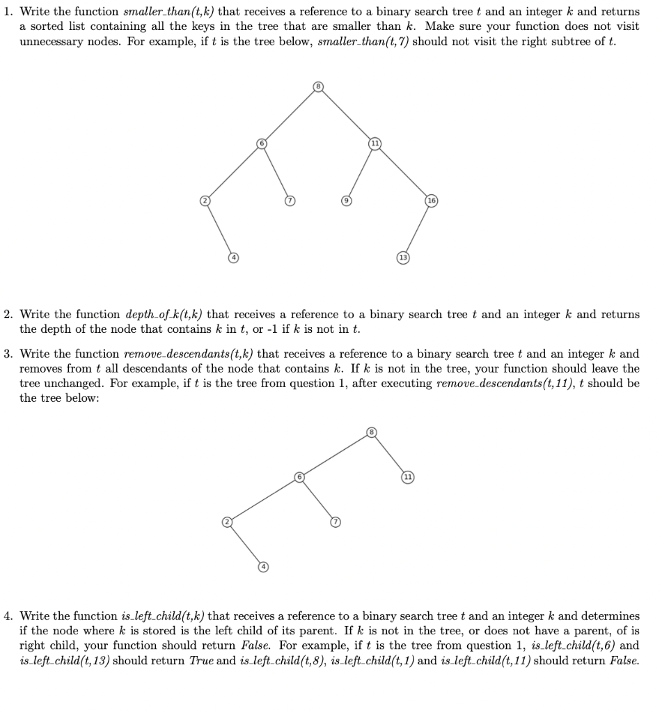 import bst import matplotlib.pyplot as plt def | Chegg.com